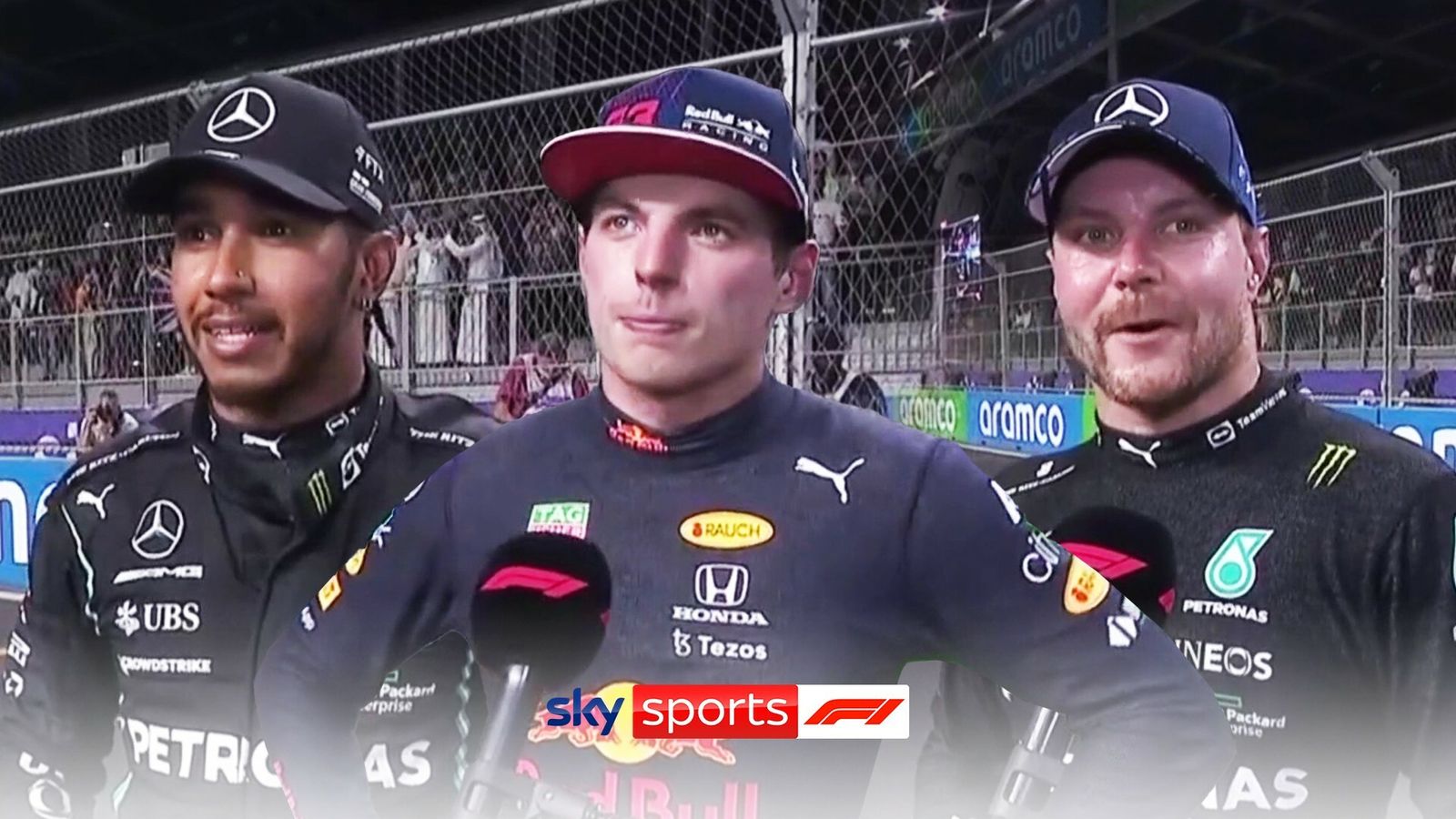 Top Three: Hamilton, Bottas, Verstappen | F1 News | Sky Sports