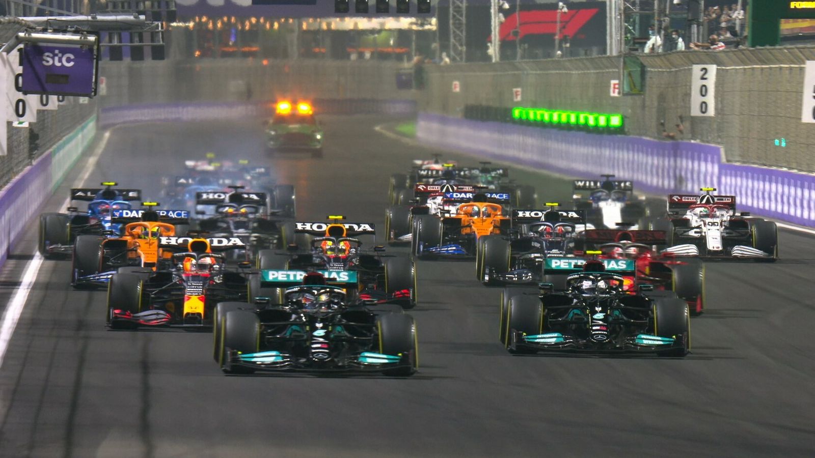 Hamilton makes perfect start | F1 News | Sky Sports