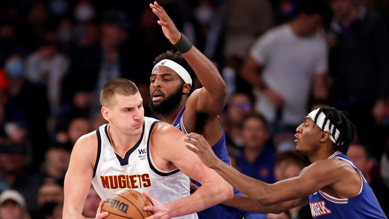 NBA Wk7: Nuggets 113-99 Knicks | NBA News | Sky Sports