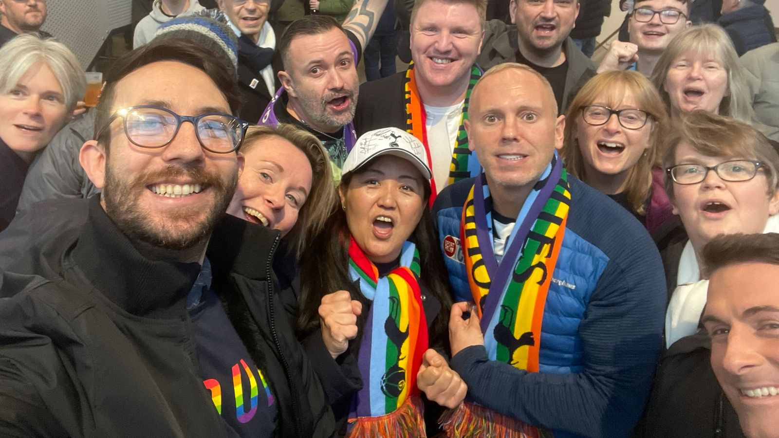 Rainbow Laces: Judge Rinder joins Tottenham's LGBTQ+ fans group as he ...