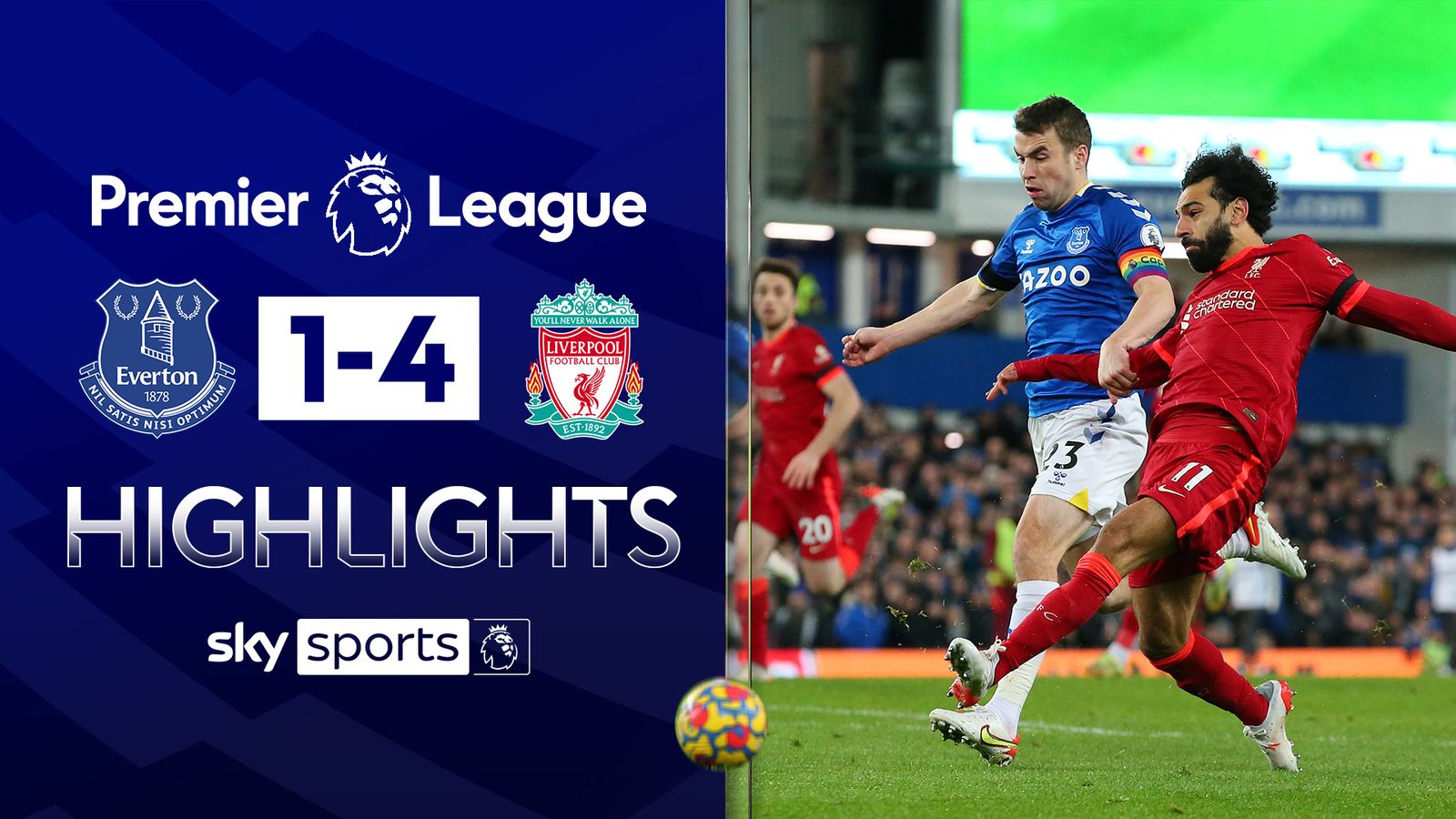 Everton 1-4 Liverpool: Mohamed Salah at the double as Reds win ...