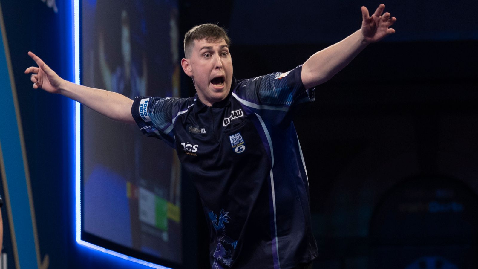 World Darts Championship: William Borland hits a nine-darter, while ...