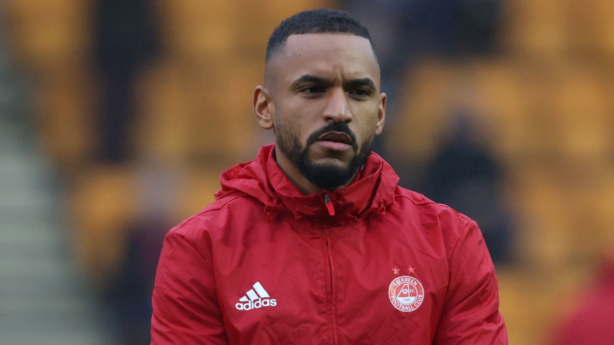 Funso Ojo: Aberdeen pledge 'full support' to midfielder after being ...