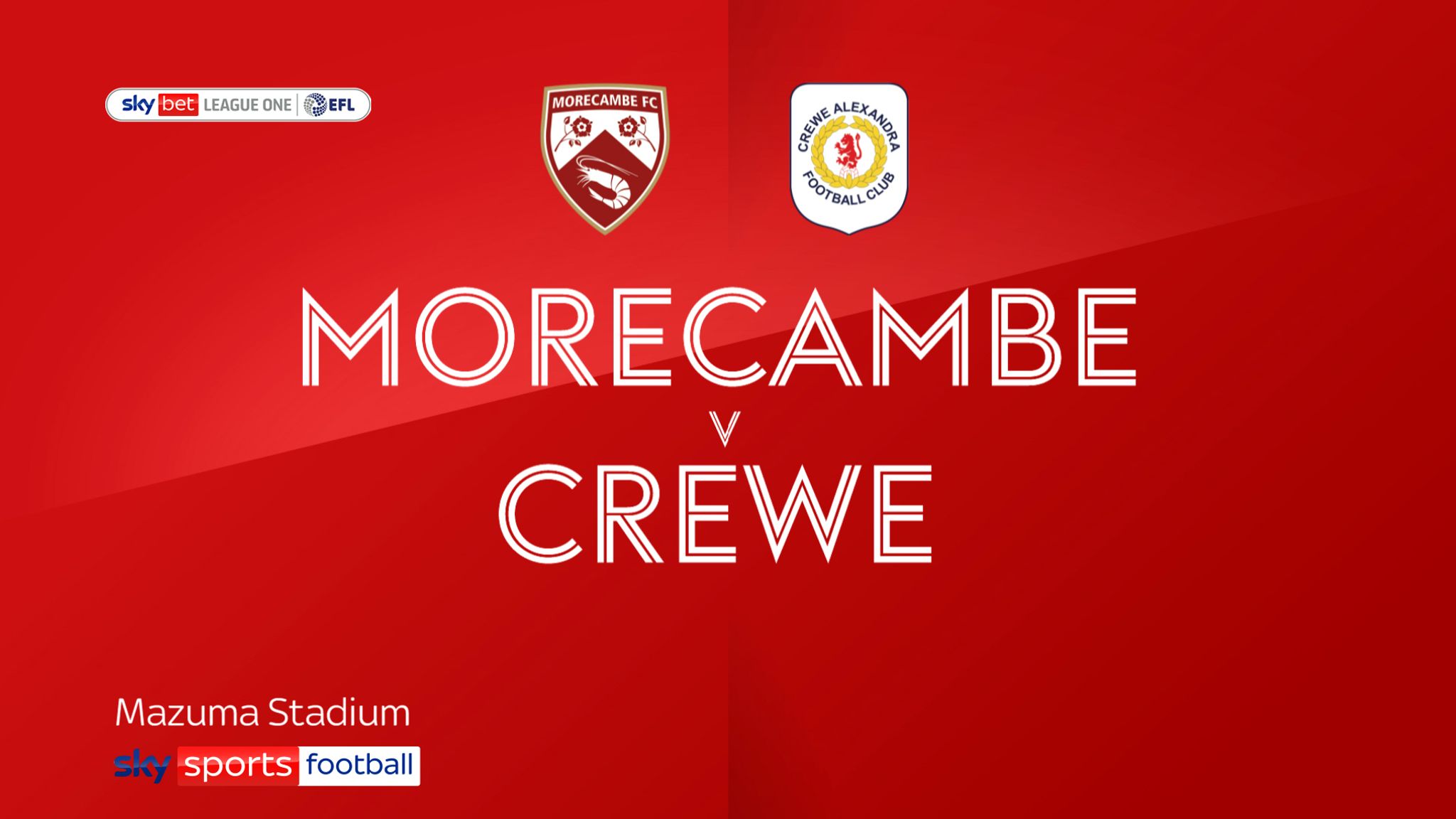 Morecambe 1-2 Crewe: Luke Murphy Seals Comeback Win For Alexandra ...