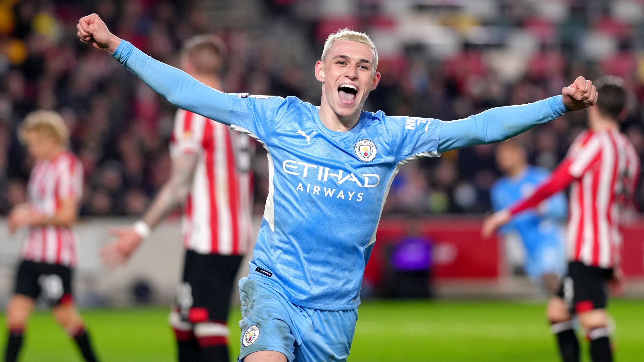 Brentford 0-1 Man City: Phil Foden on target as Pep Guardiola's side ...