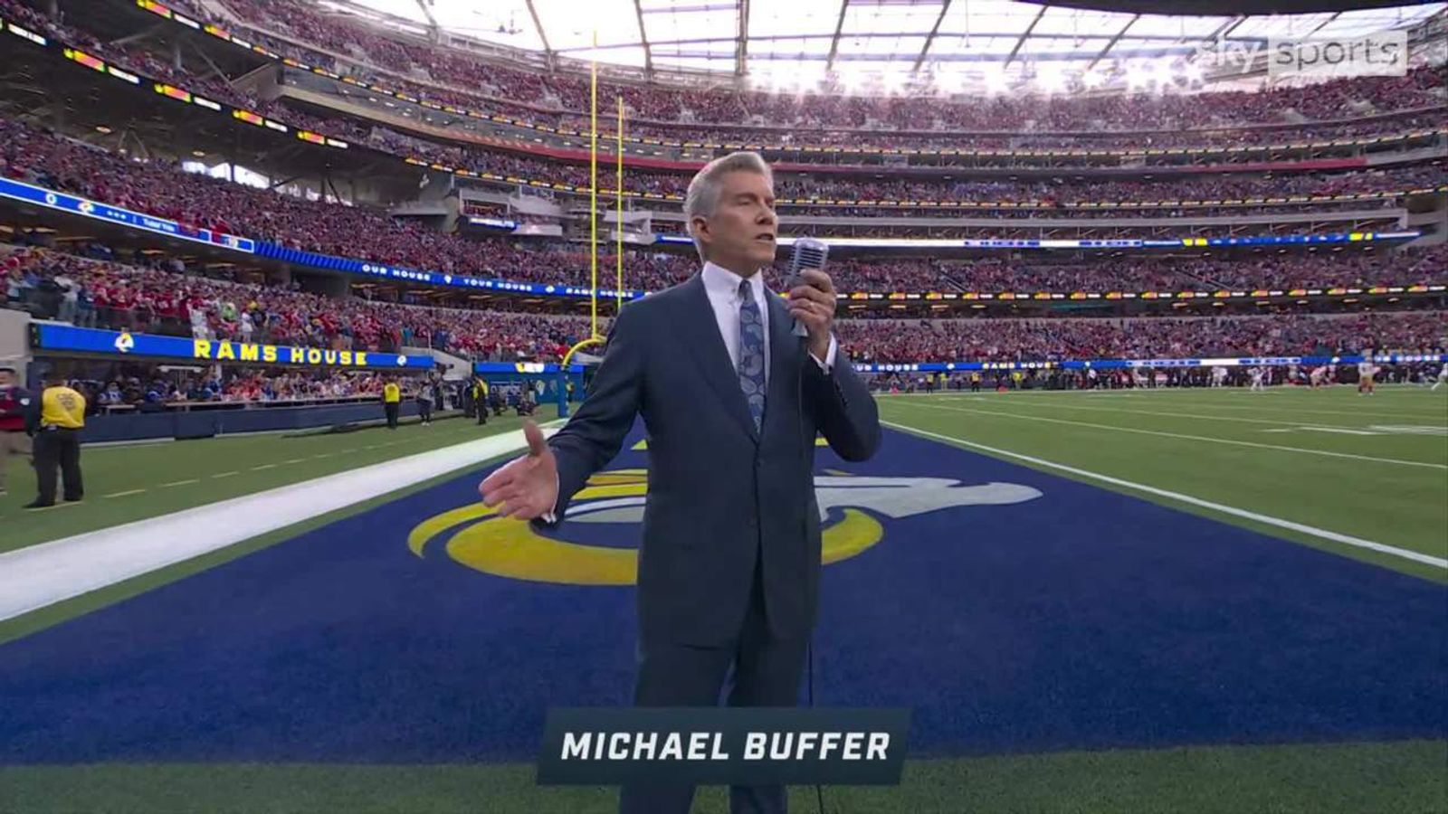 'Let's get ready to rumble!' Michael Buffer calls NFL kick-off! | NFL ...