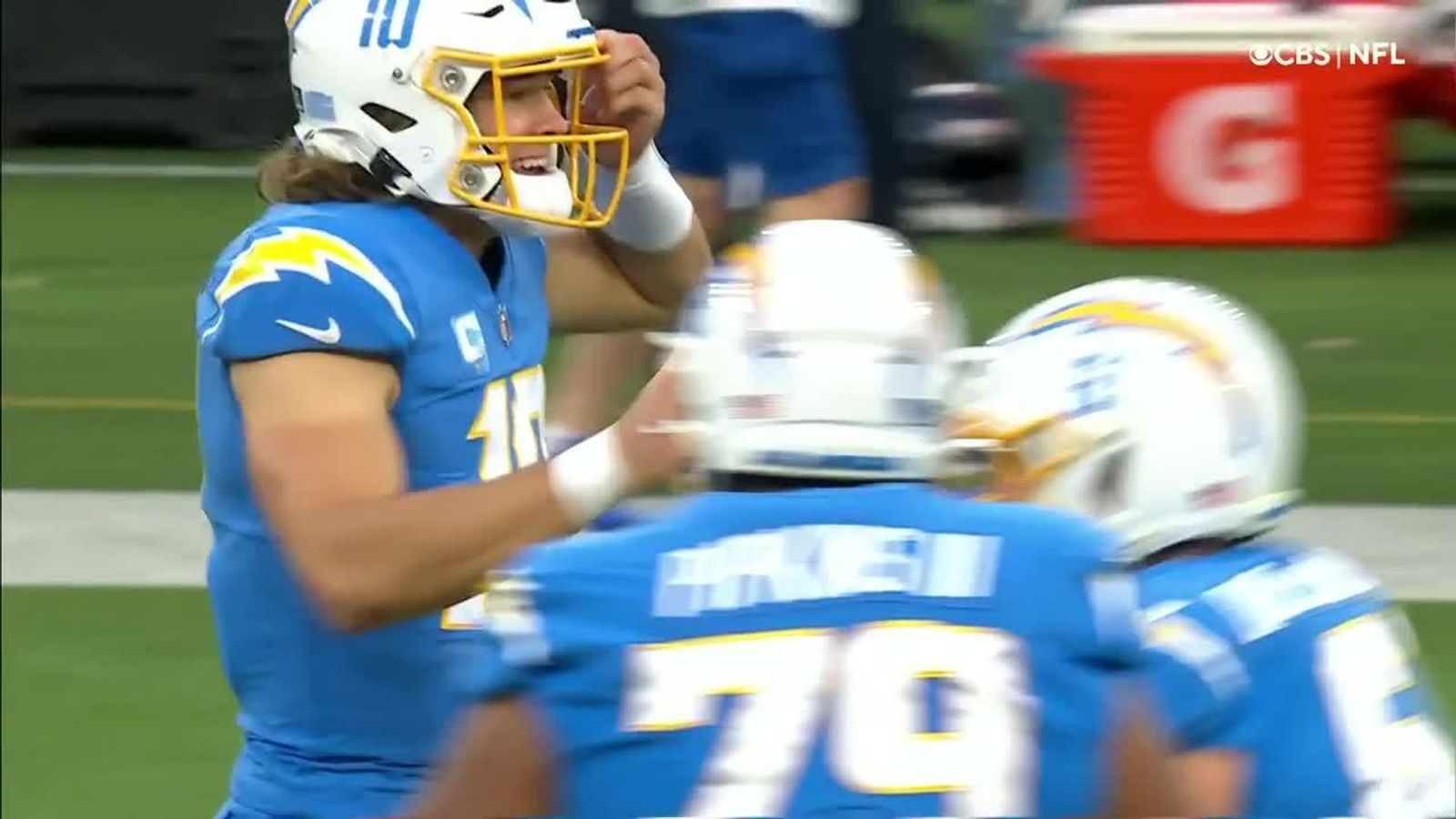 Herbert breaks Bolts' passing TD record | NFL News | Sky Sports