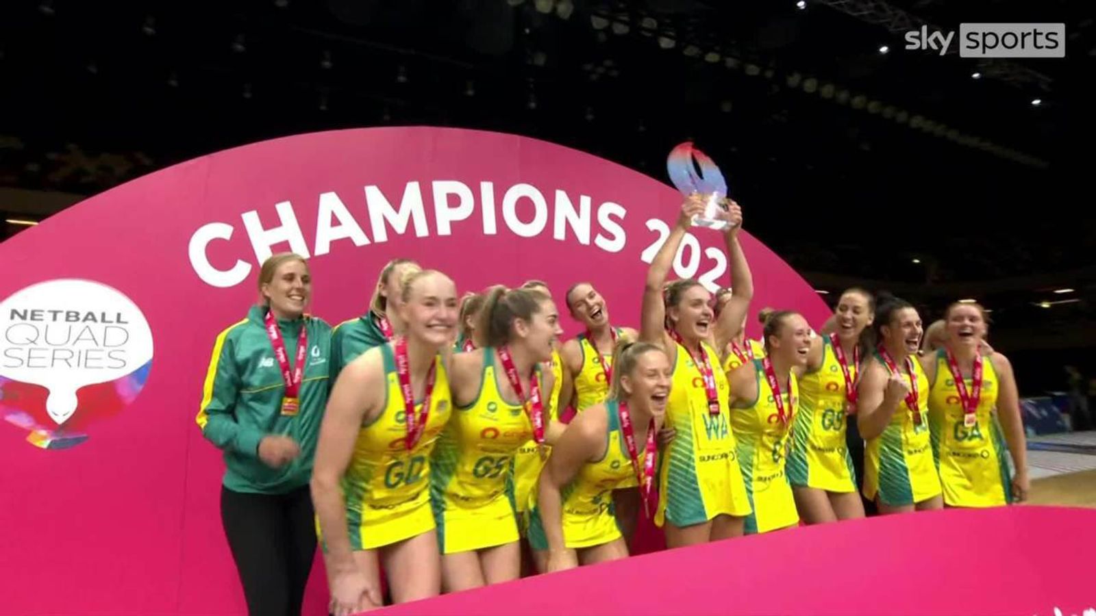 England Roses fall to a 58-46 defeat in the Netball Quad Series final ...