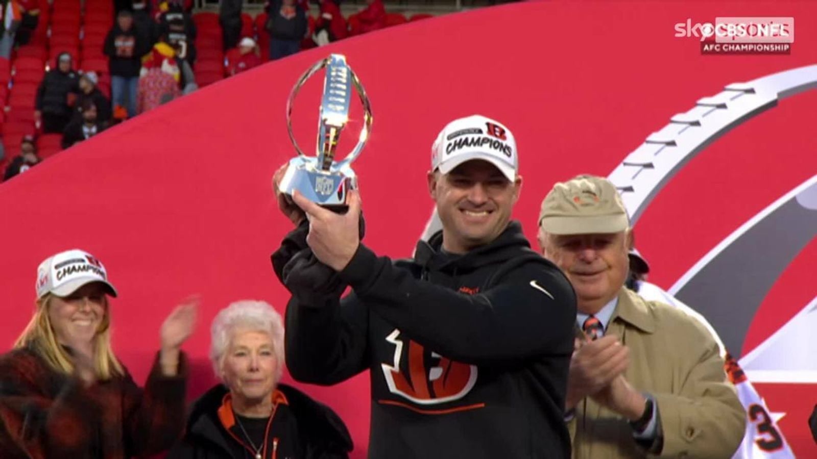 Cincinnati Bengals crowned AFC champions | NFL News | Sky Sports