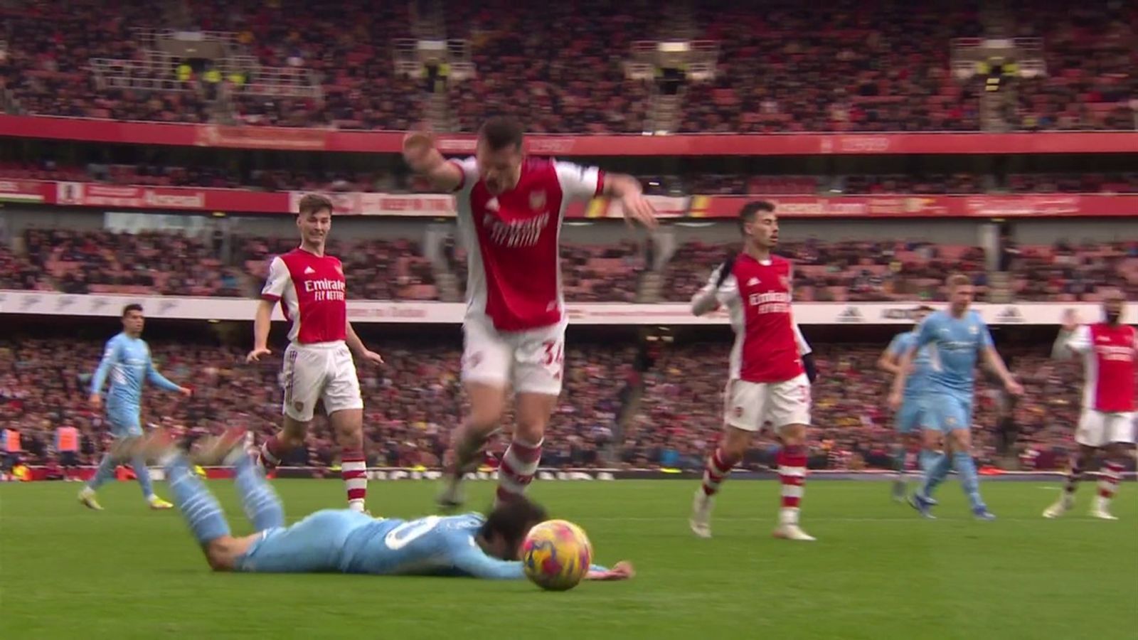 Ref Watch: Should Arsenal have had a penalty vs Man City for Ederson ...