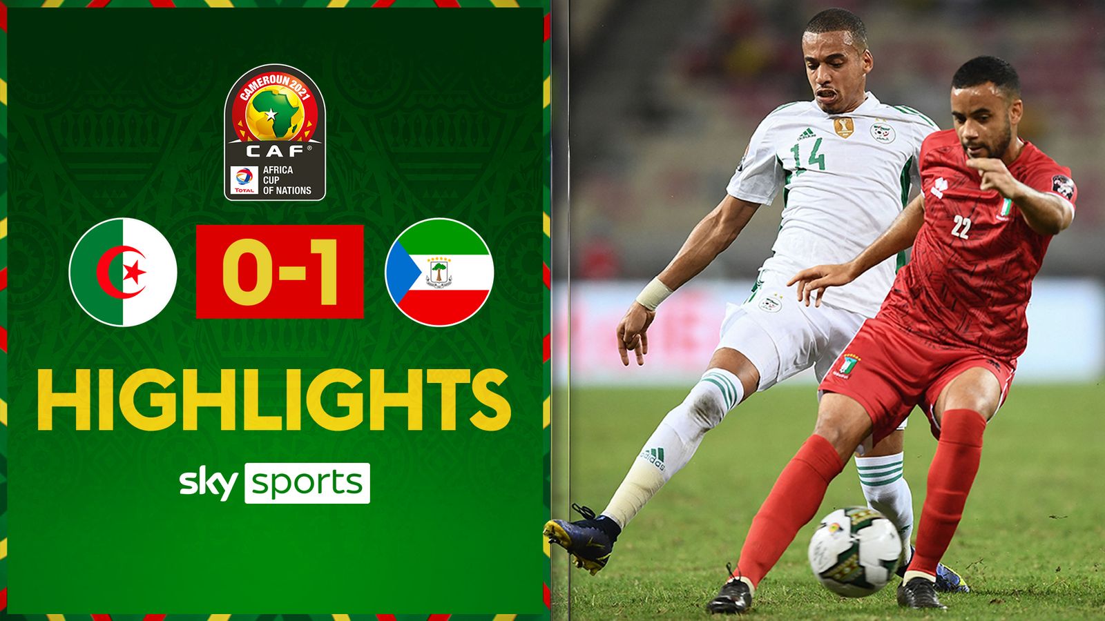 Algeria 0-1 Equatorial Guinea: Esteban Obiang scores in epic AFCON ...