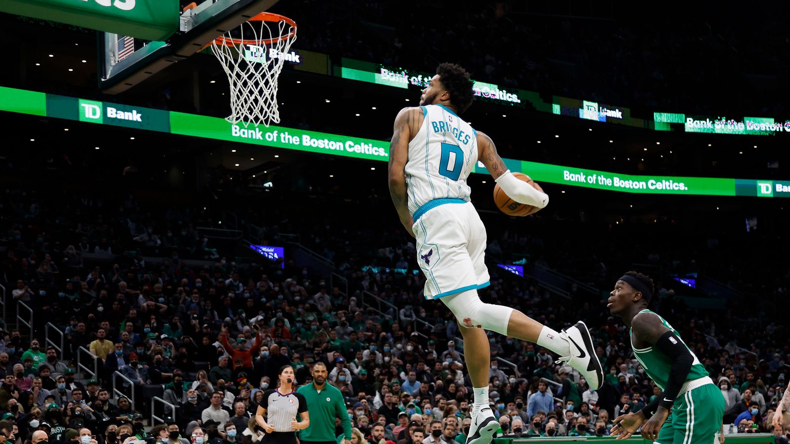 Brilliant dunk from Miles Bridges | NBA News | Sky Sports