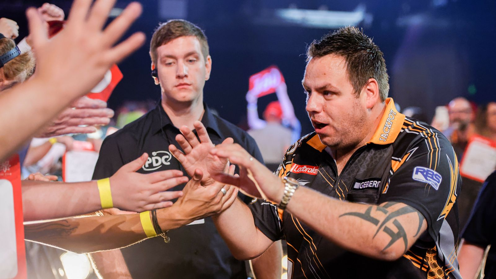 Adrian Lewis on his walk-on song and the best atmosphere in darts ...