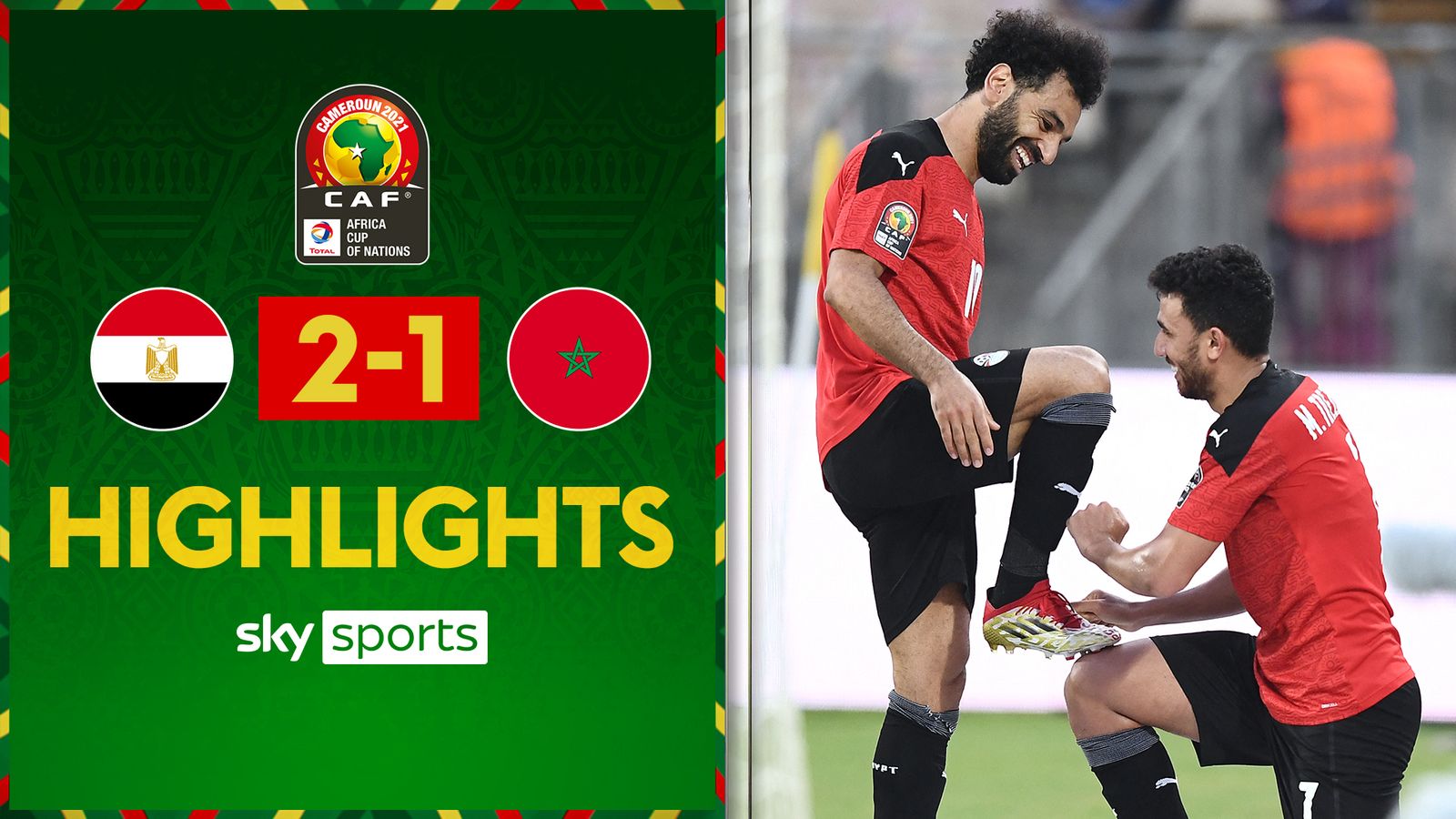 Egypt 2-1 Morocco (AET): Mohamed Salah leads Pharaohs to AFCON semis ...