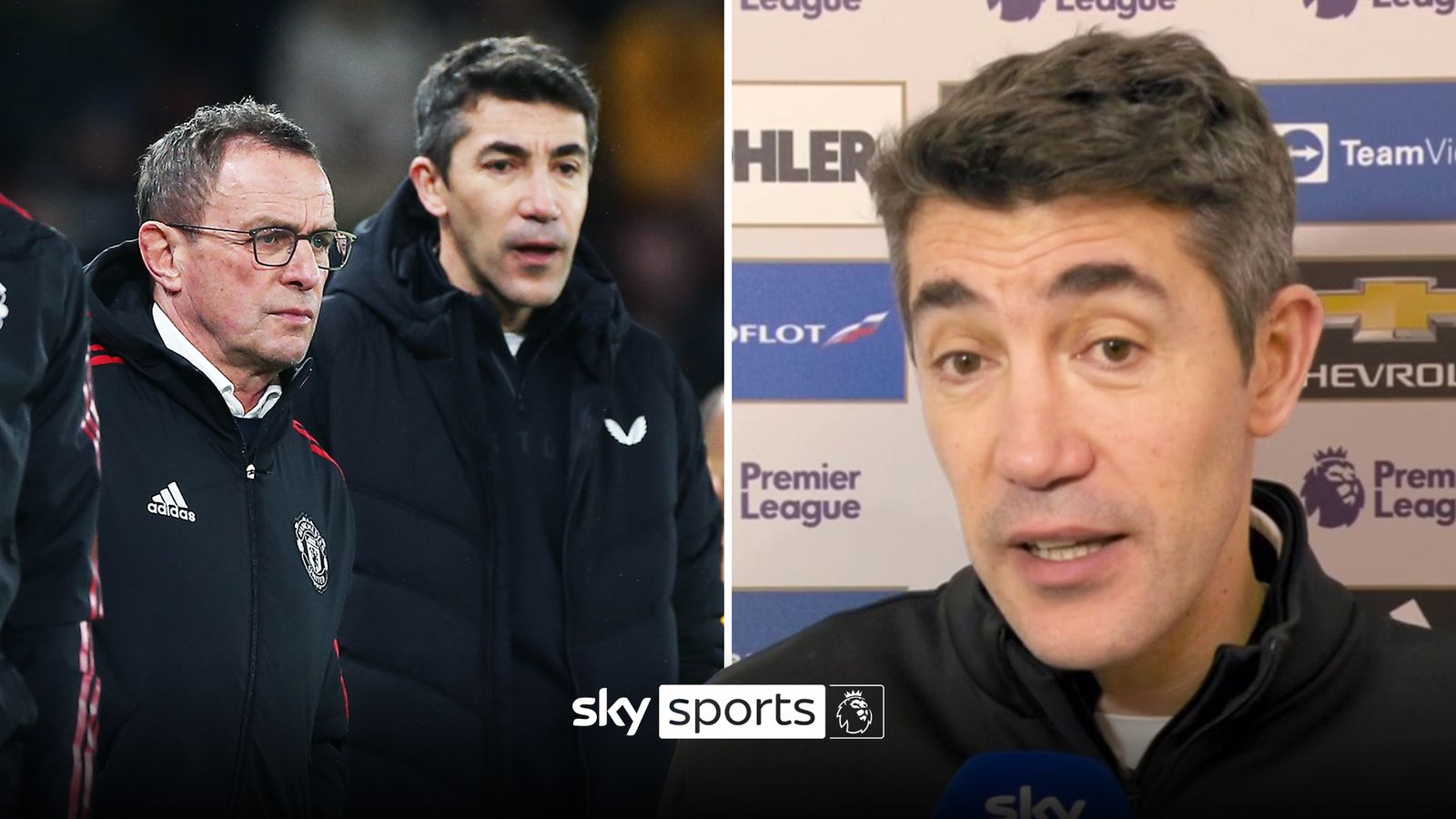 Bruno Lage picks apart Manchester United's tactics after Wolves win ...