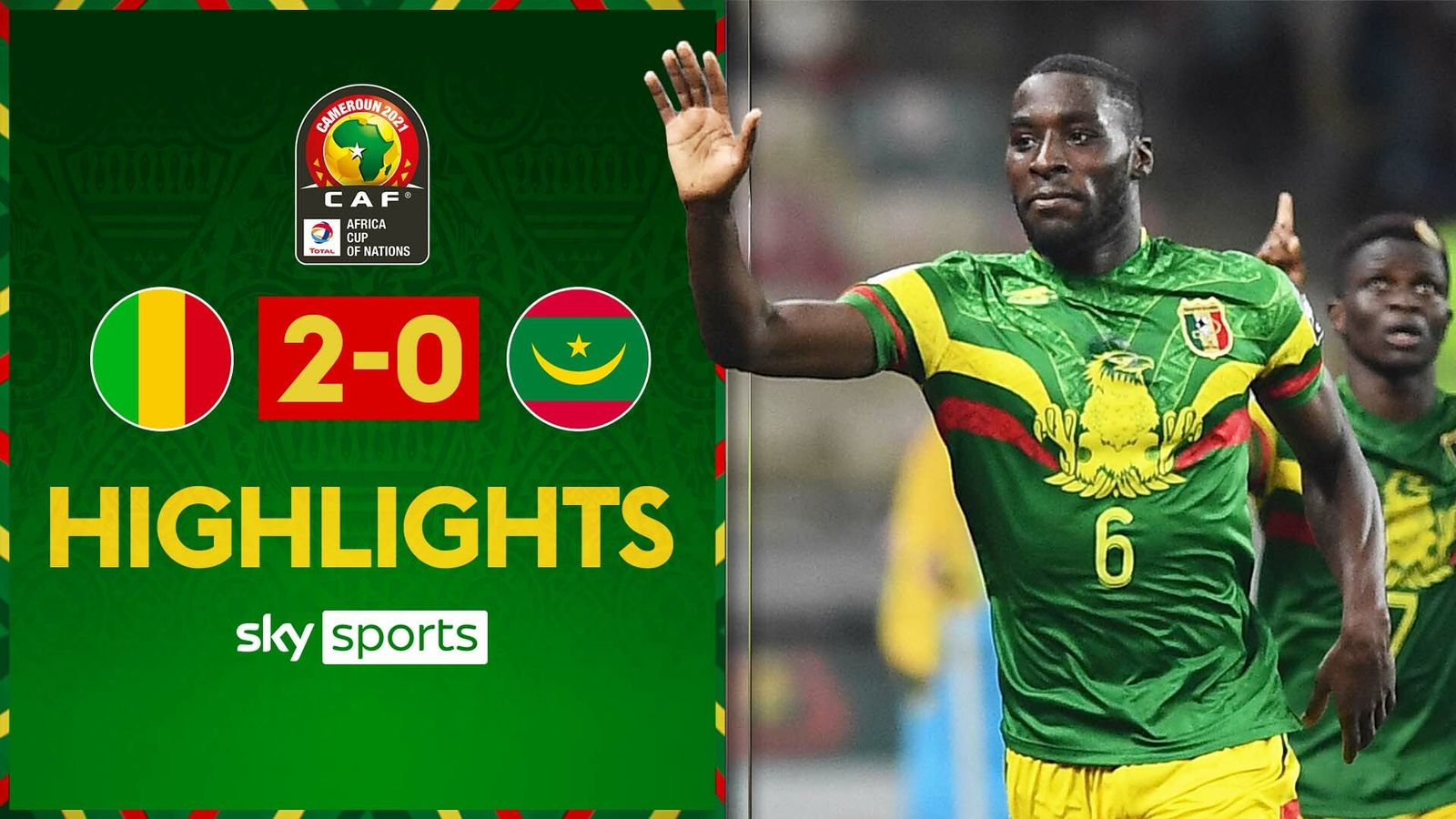Mali 2-0 Mauritania: Massadio Haidara and Ibrahima Kone on target as ...