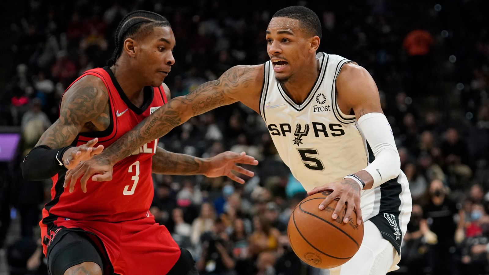 NBA Wk13: Rockets 128-124 Spurs | NBA News | Sky Sports
