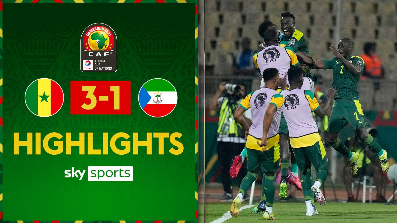 Senegal 3-1 Equatorial Guinea: Lions of Teranga reach AFCON semi-finals ...