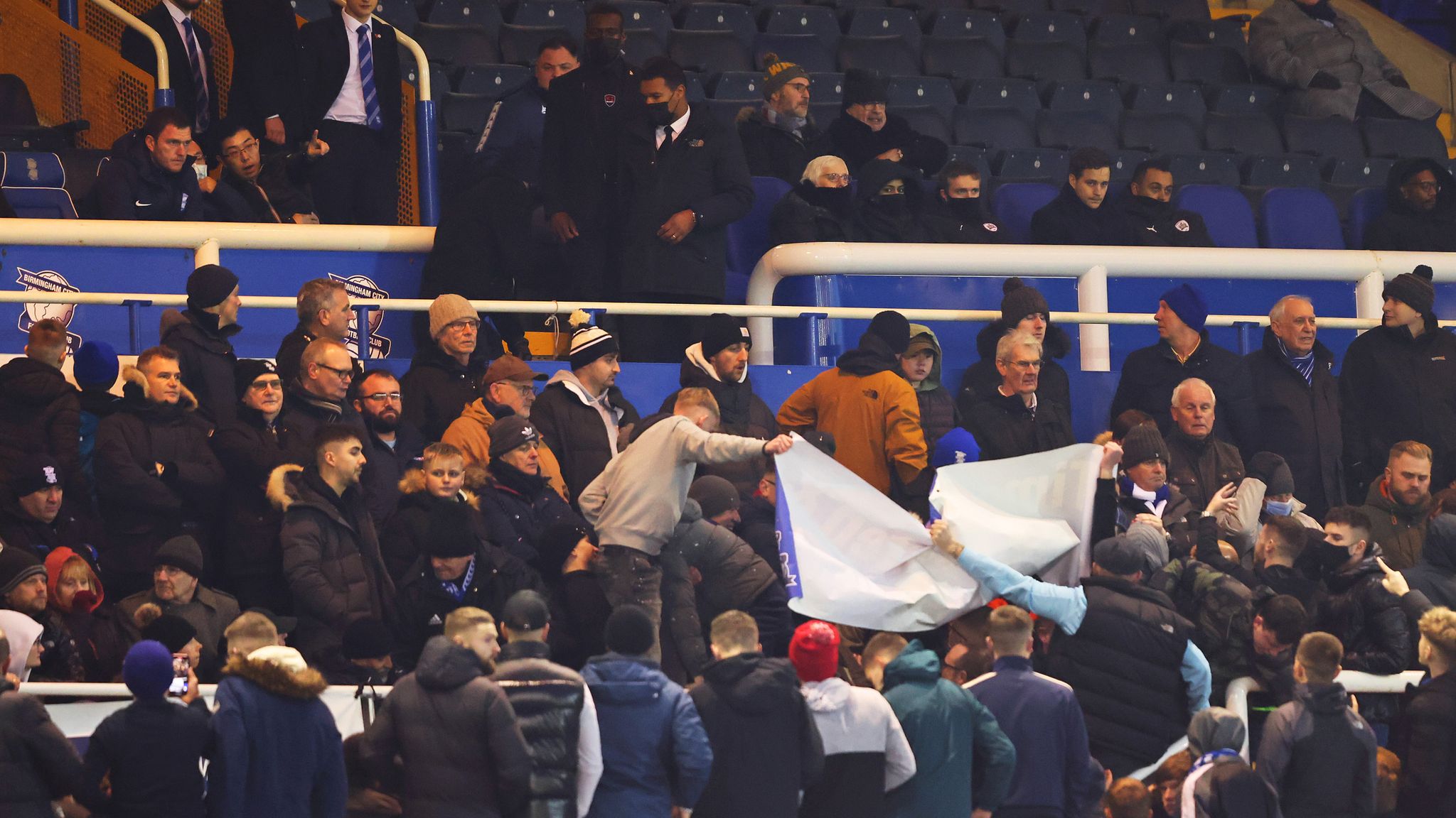 Birmingham 2-1 Barnsley: Blues win amid fan protests against owners ...