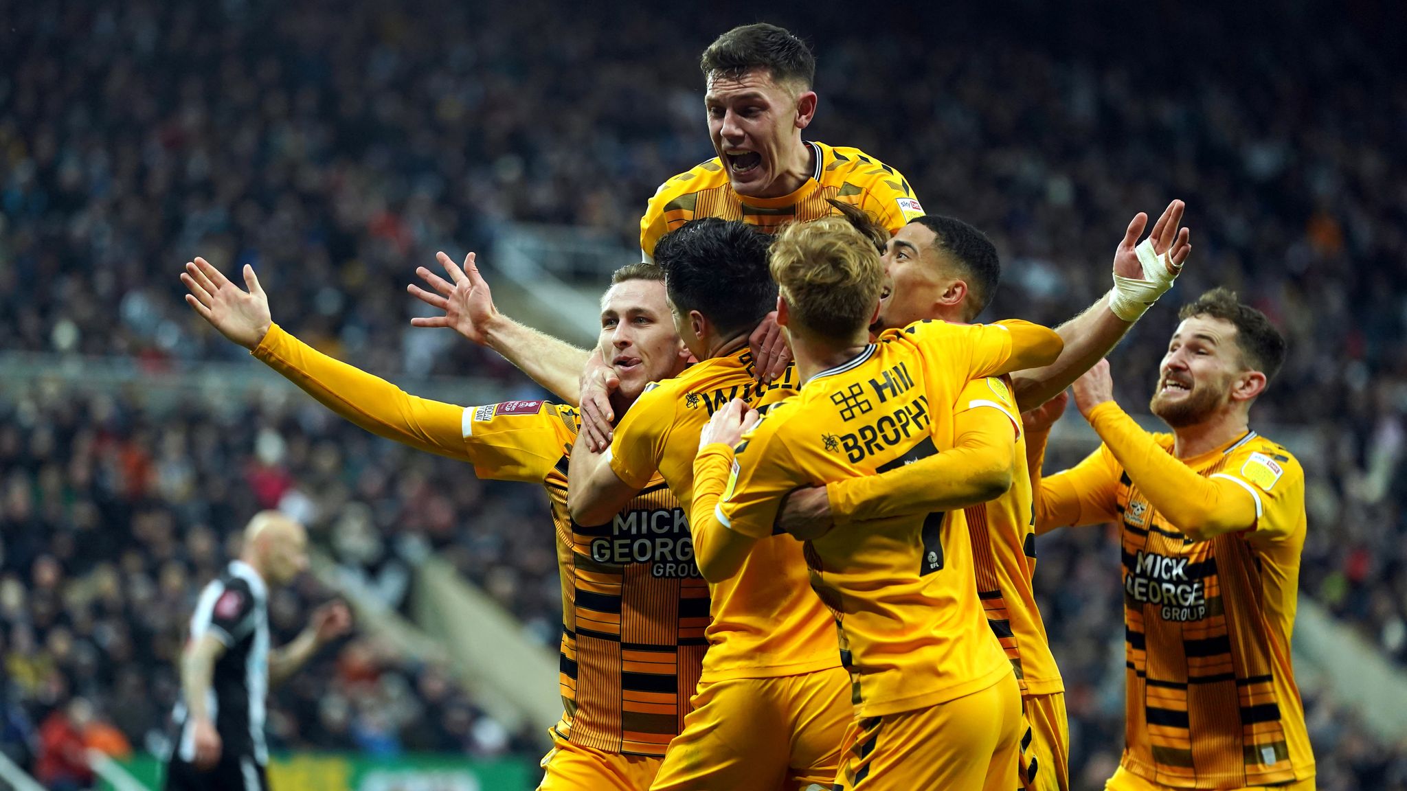 Newcastle 0-1 Cambridge United: Magpies suffer FA Cup third-round giant ...