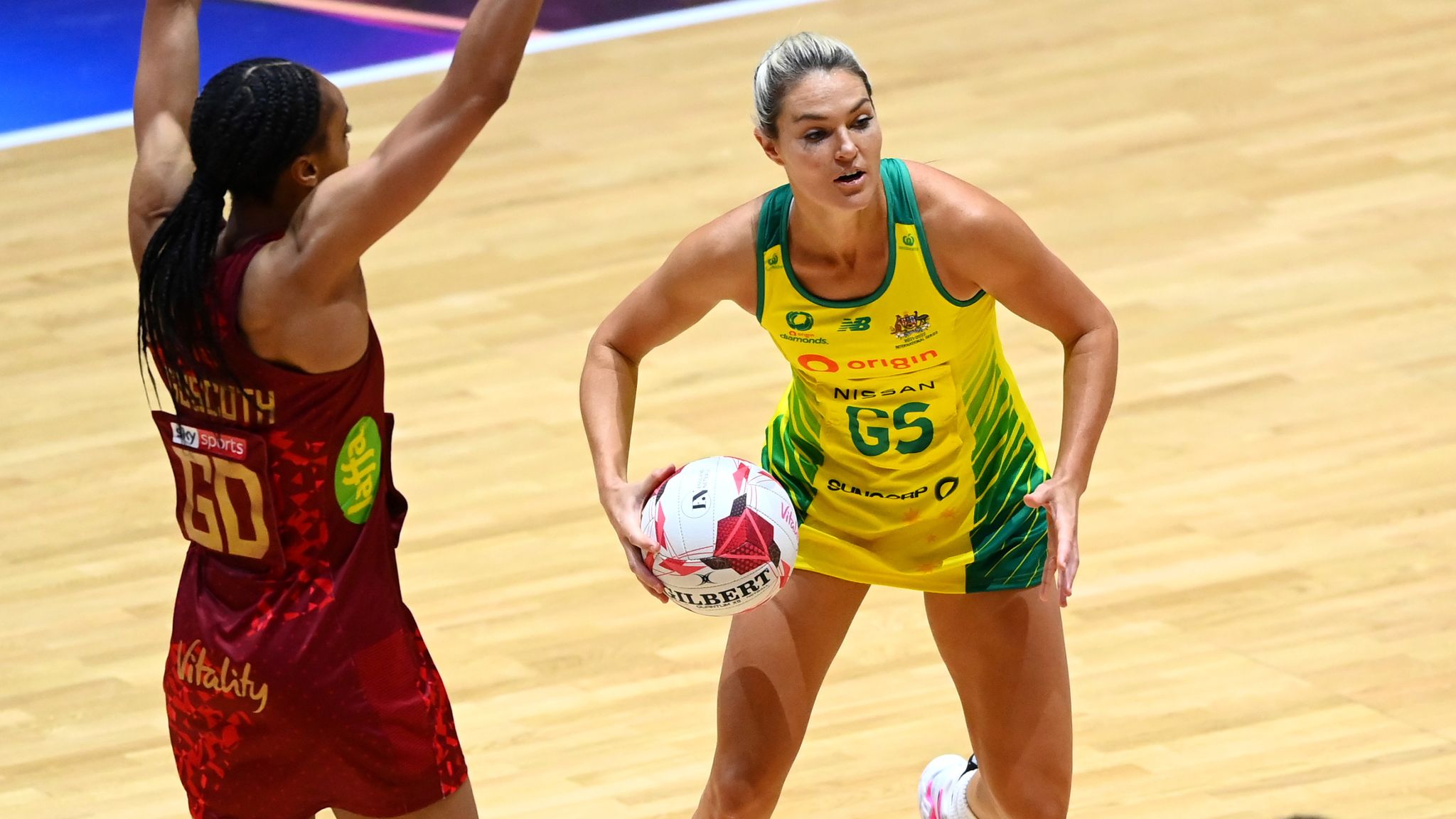 Netball Quad Series: England's Vitality Roses beaten by Australia in ...