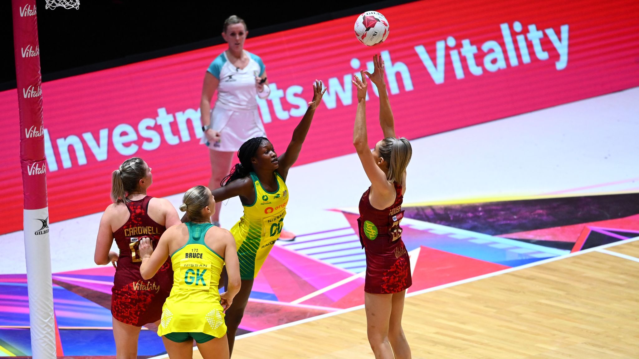 Netball Quad Series: England Vitality Roses and Australian Diamonds ...