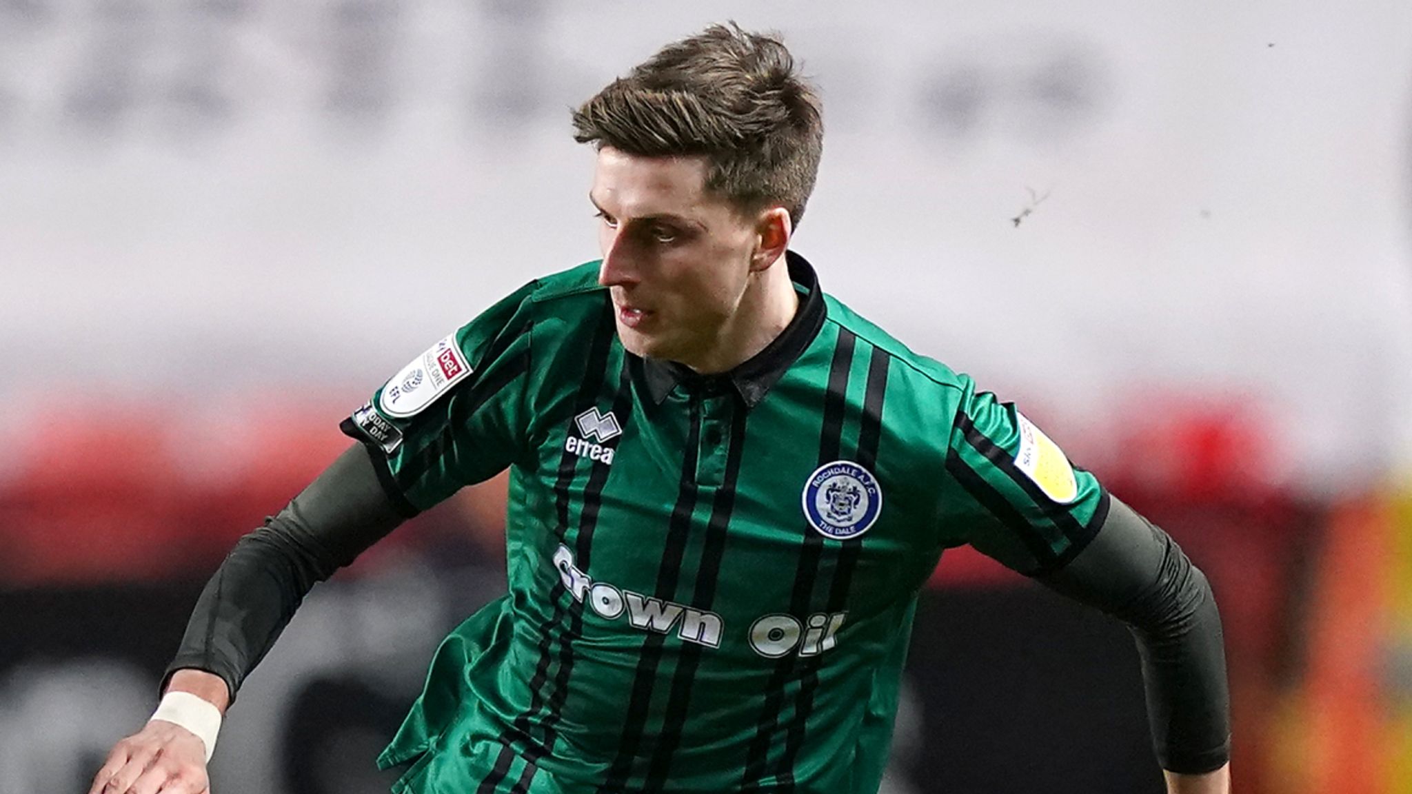 Jake Beesley interview: Rochdale striker on Harry Kane's penalties ...