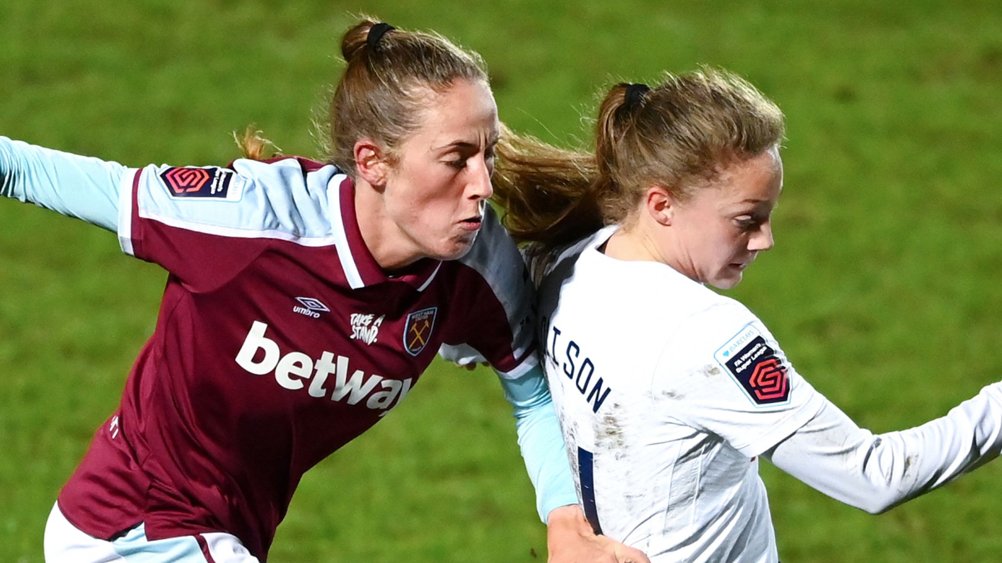 Tottenham Women 1 - 1 West Ham Women - Match Report & Highlights