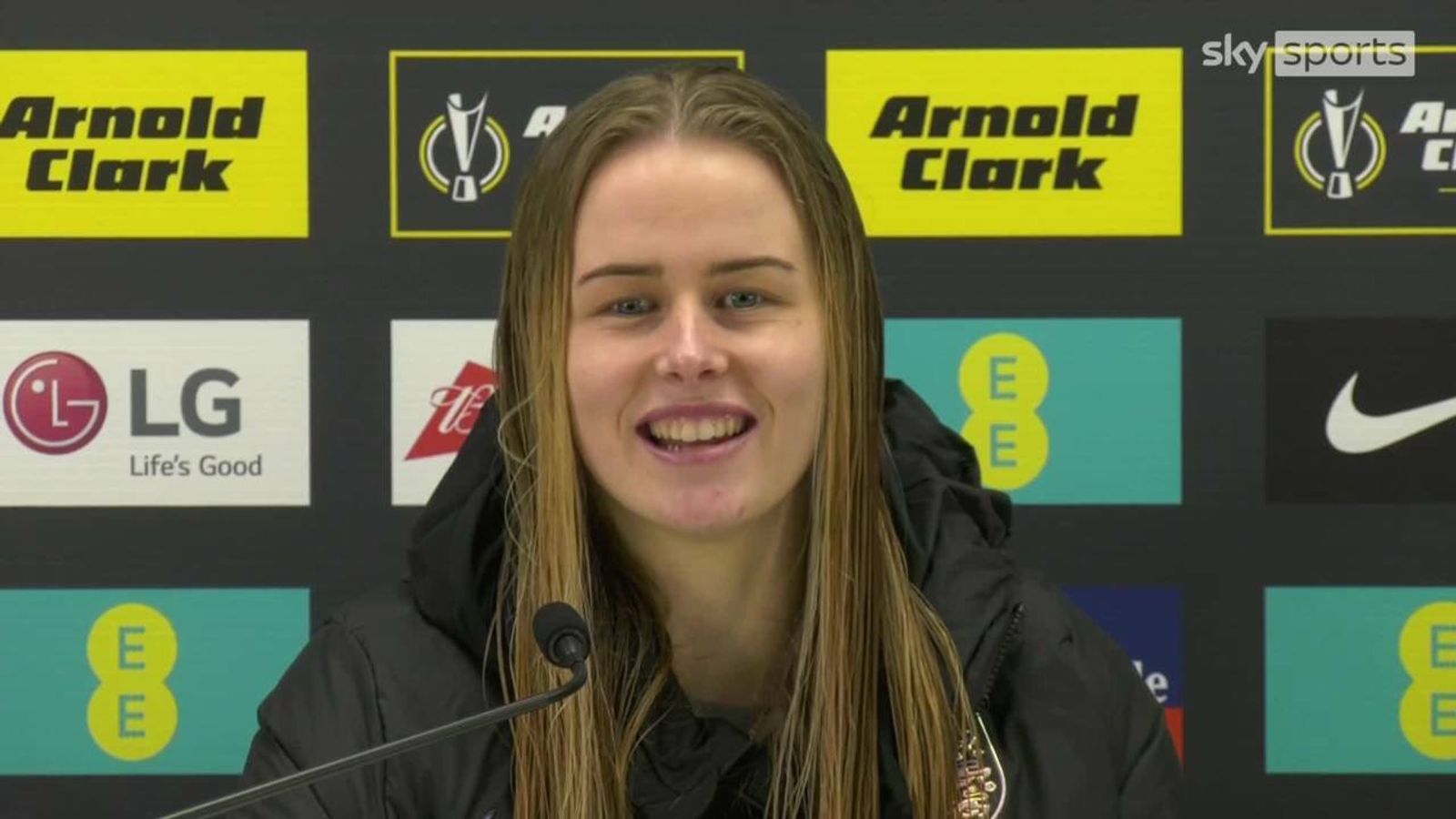 Hannah Hampton: I'm England's Spanish translator! | Football News | Sky ...