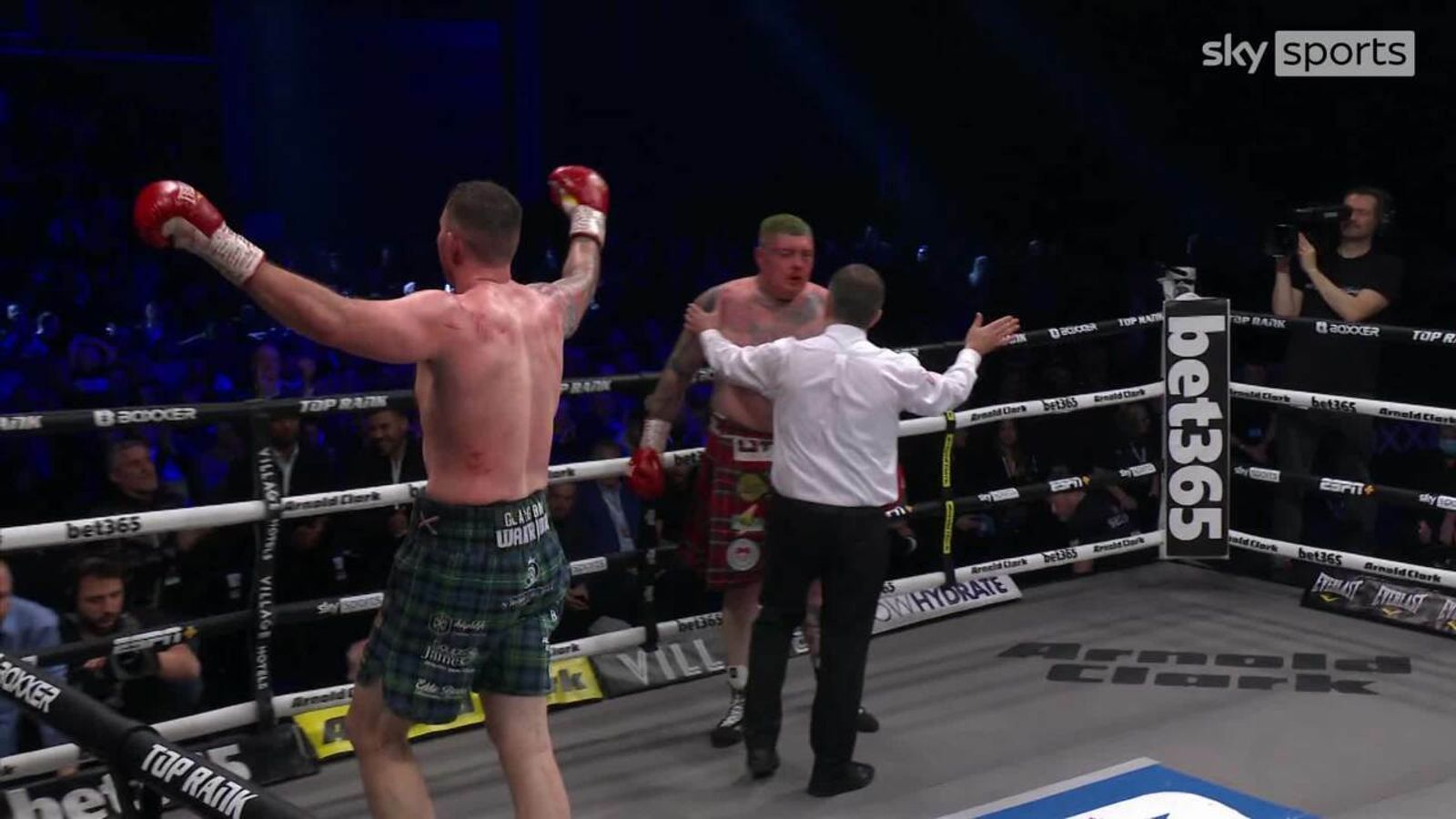 Nick Campbell prevails in Scottish tussle | Boxing News | Sky Sports