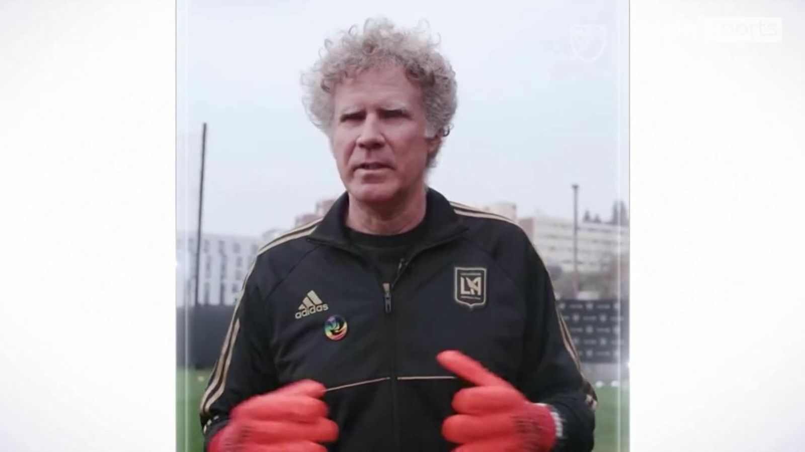 Will Ferrell shows off keeper skills with Los Angeles FC! | Football ...