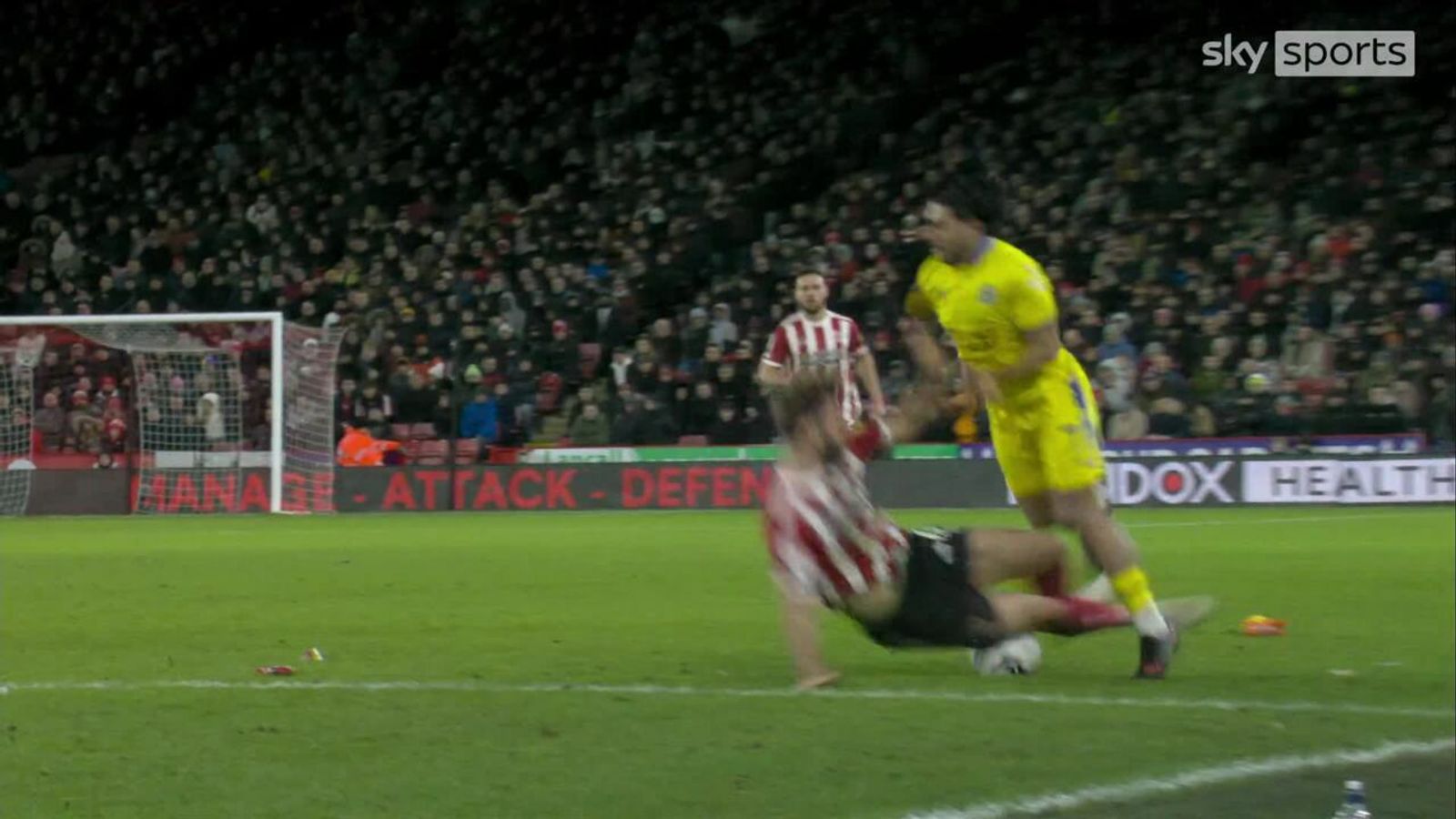 Charlie Goode shown a red! | Football News | Sky Sports