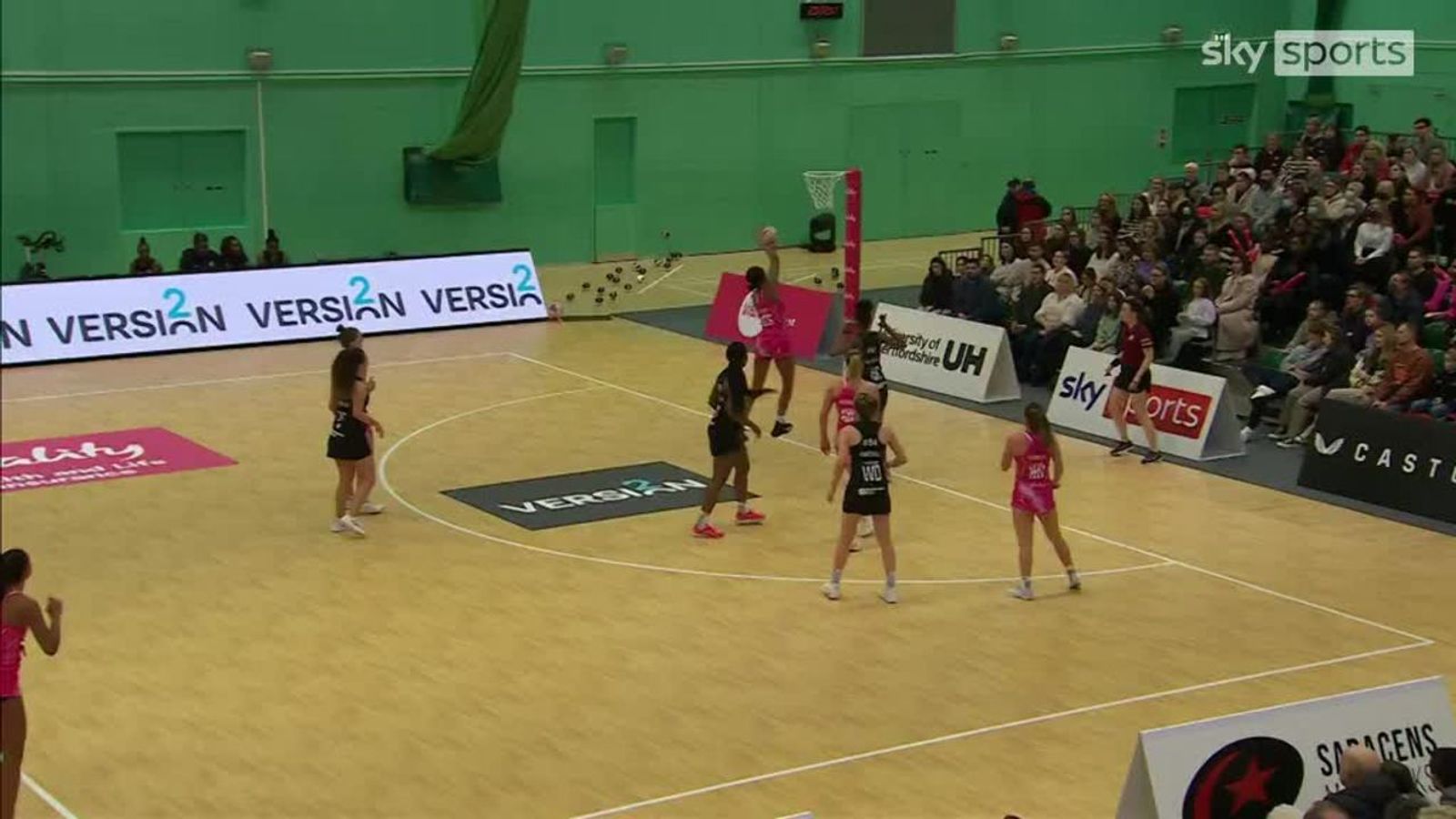 Vitality Netball Superleague: Saracens Mavericks, Manchester Thunder ...