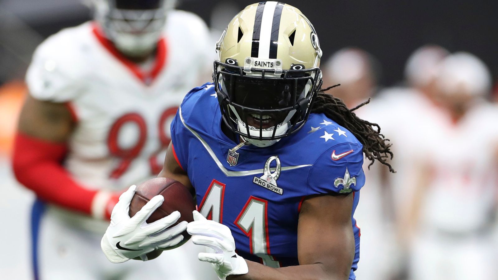 Alvin Kamara: New Orleans Saints running back arrested on suspicion of ...