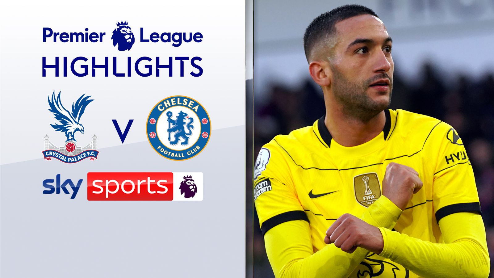 Crystal Palace 0-1 Chelsea: Hakim Ziyech clinches late win for Thomas ...