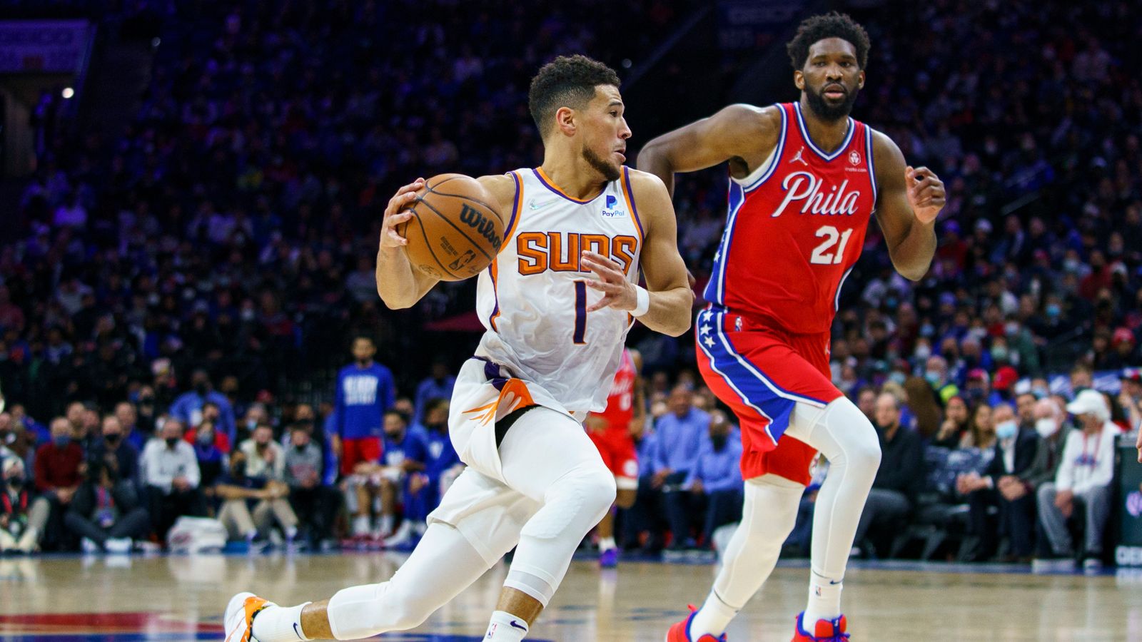 Full Focus: Booker drops 35 as Suns rally past Sixers | NBA News | Sky ...