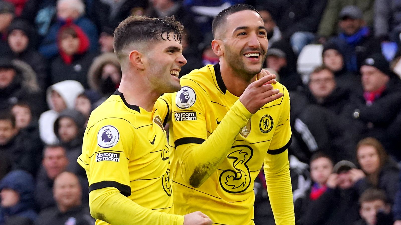 Crystal Palace 0-1 Chelsea: Hakim Ziyech clinches late win for Thomas ...