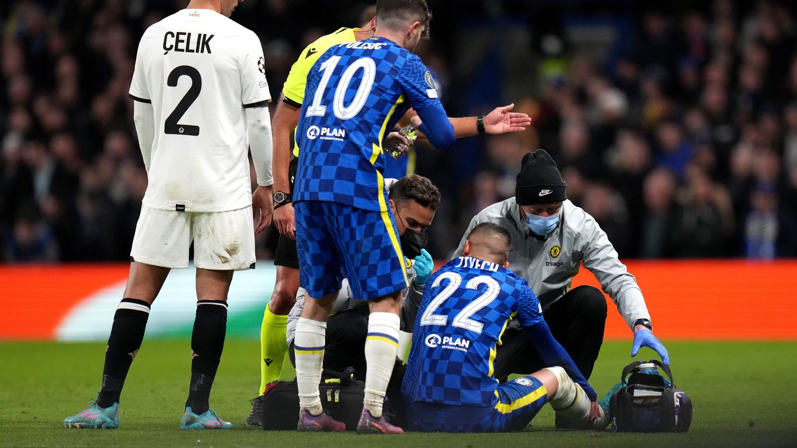 Chelsea suffer double injury blow as Mateo Kovacic and Hakim Ziyech ...