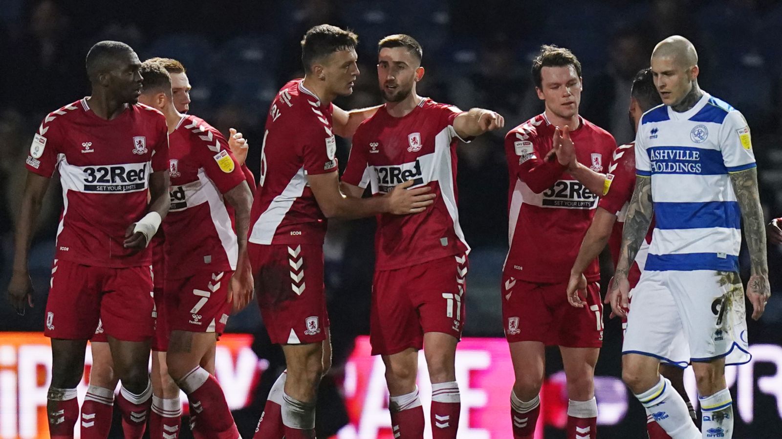 QPR 2-2 Middlesbrough: Boro fight back twice to earn point | Football News | Sky Sports