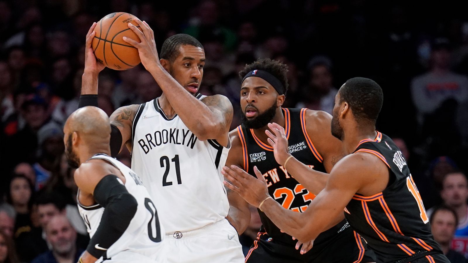 NBA Wk18: Brooklyn Nets 111-106 New York Knicks | NBA News | Sky Sports