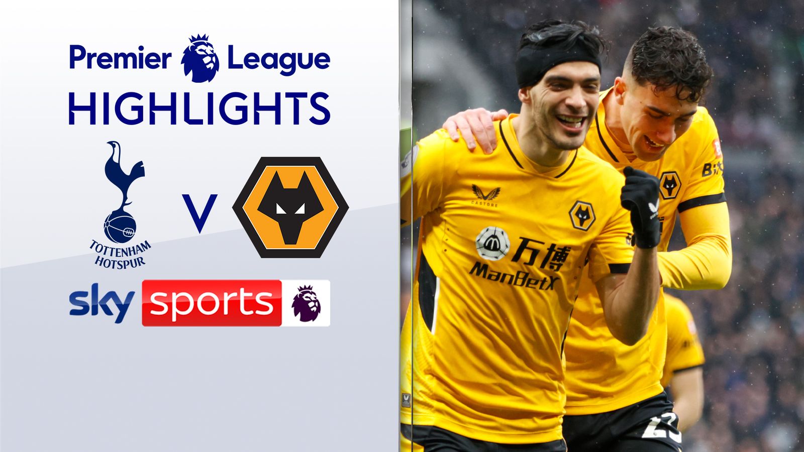 Tottenham 0-2 Wolves | Premier League highlights | Football News | Sky ...