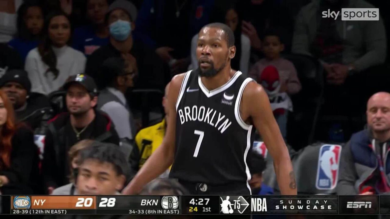 Kevin Durant scores 53 points and nails late three-pointer as Brooklyn ...