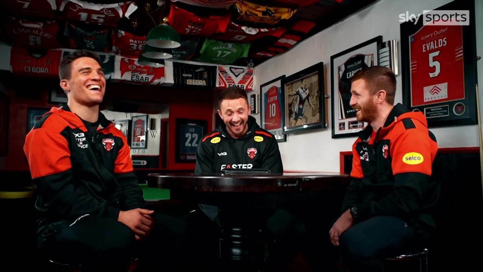 Ryan Brierley, Brodie Croft and Marc Sneyd discuss Salford combination ...