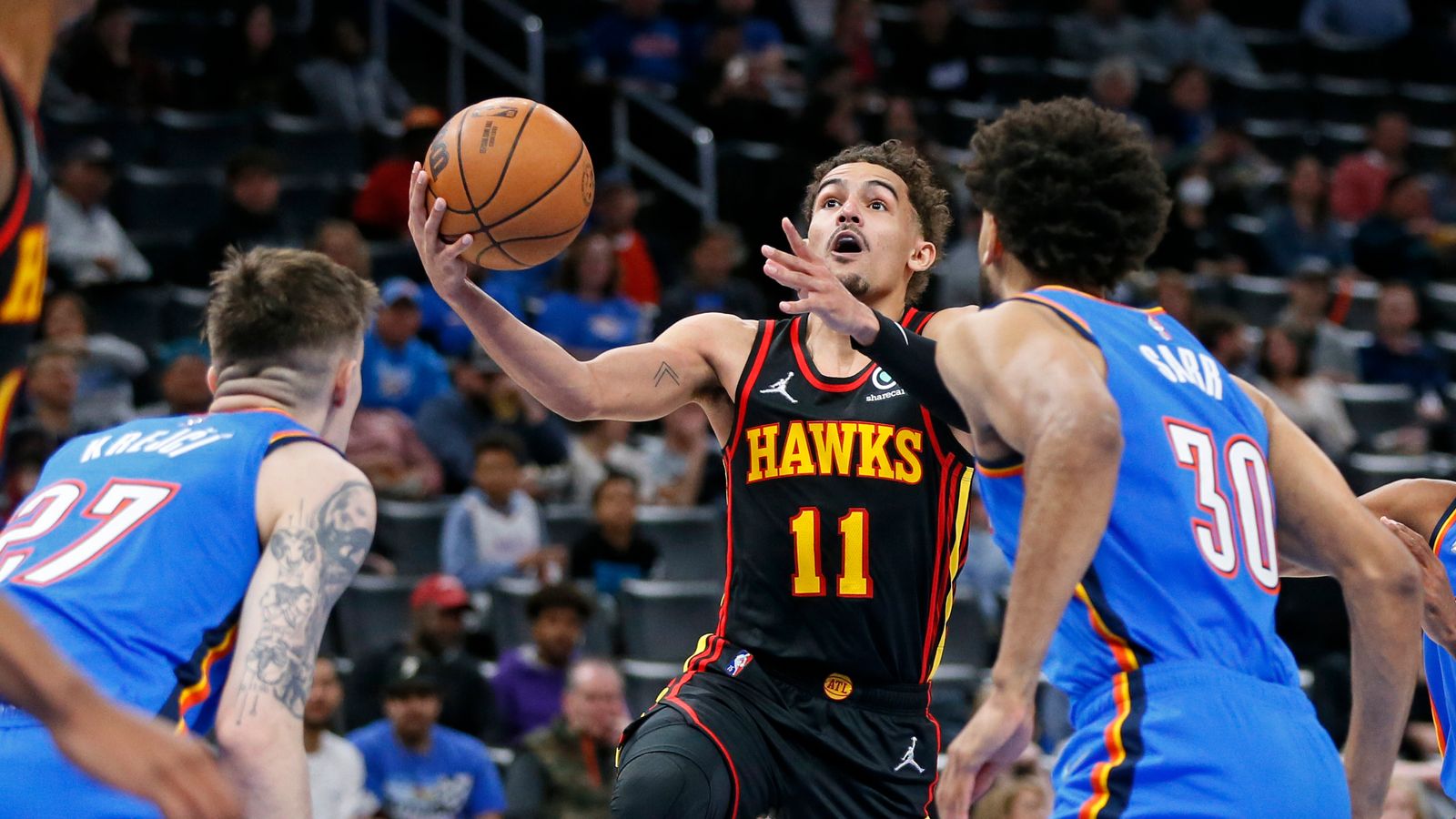 Ice Trae proves too good for Oklahoma City Thunder | NBA News | Sky Sports