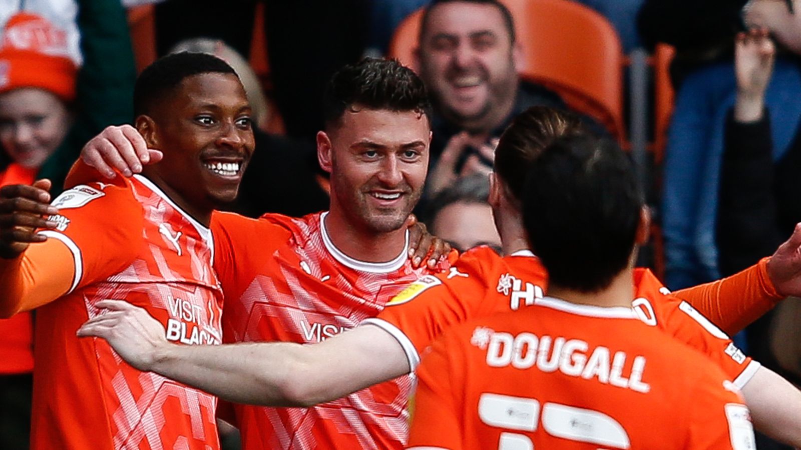 Blackpool 1-0 Swansea: Early Gary Madine goal proves enough for ...