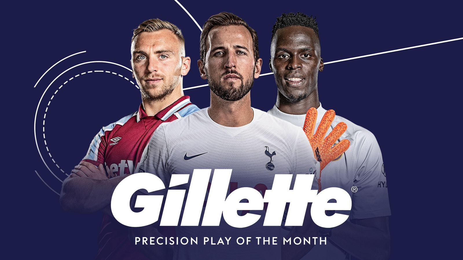 VOTE: Gillette Precision Play of the Month | Football News | Sky Sports