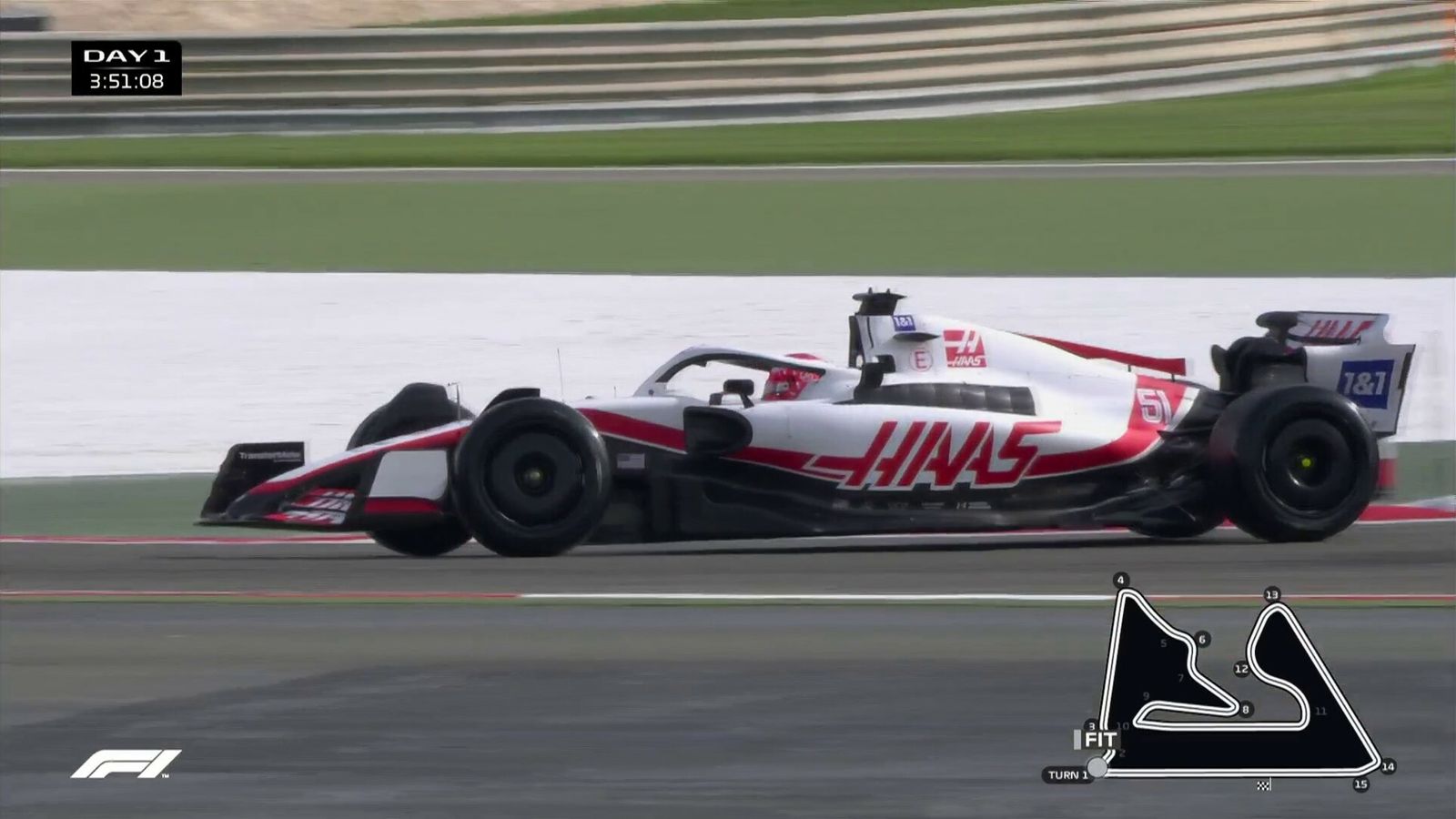 New-look Haas takes to the track in Bahrain | F1 News | Sky Sports
