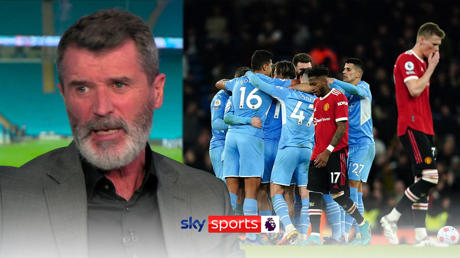 Roy Keane fumes at Fred's defending on Kevin de Bruyne's second ...