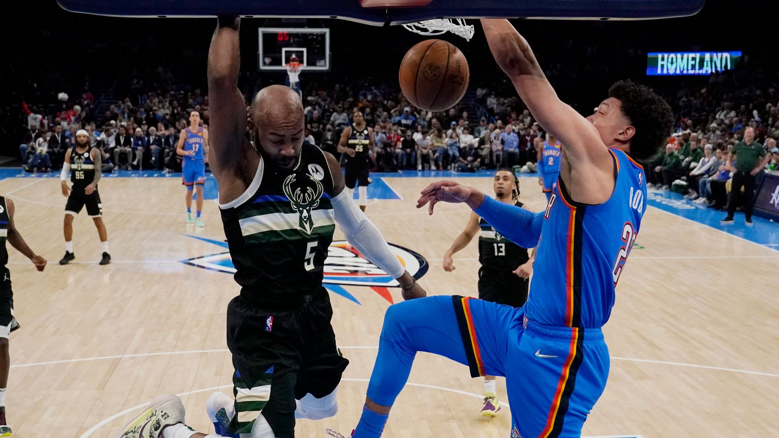 NBA Wk21 Highlights: Milwaukee Bucks 142-115 Oklahoma City Thunder ...