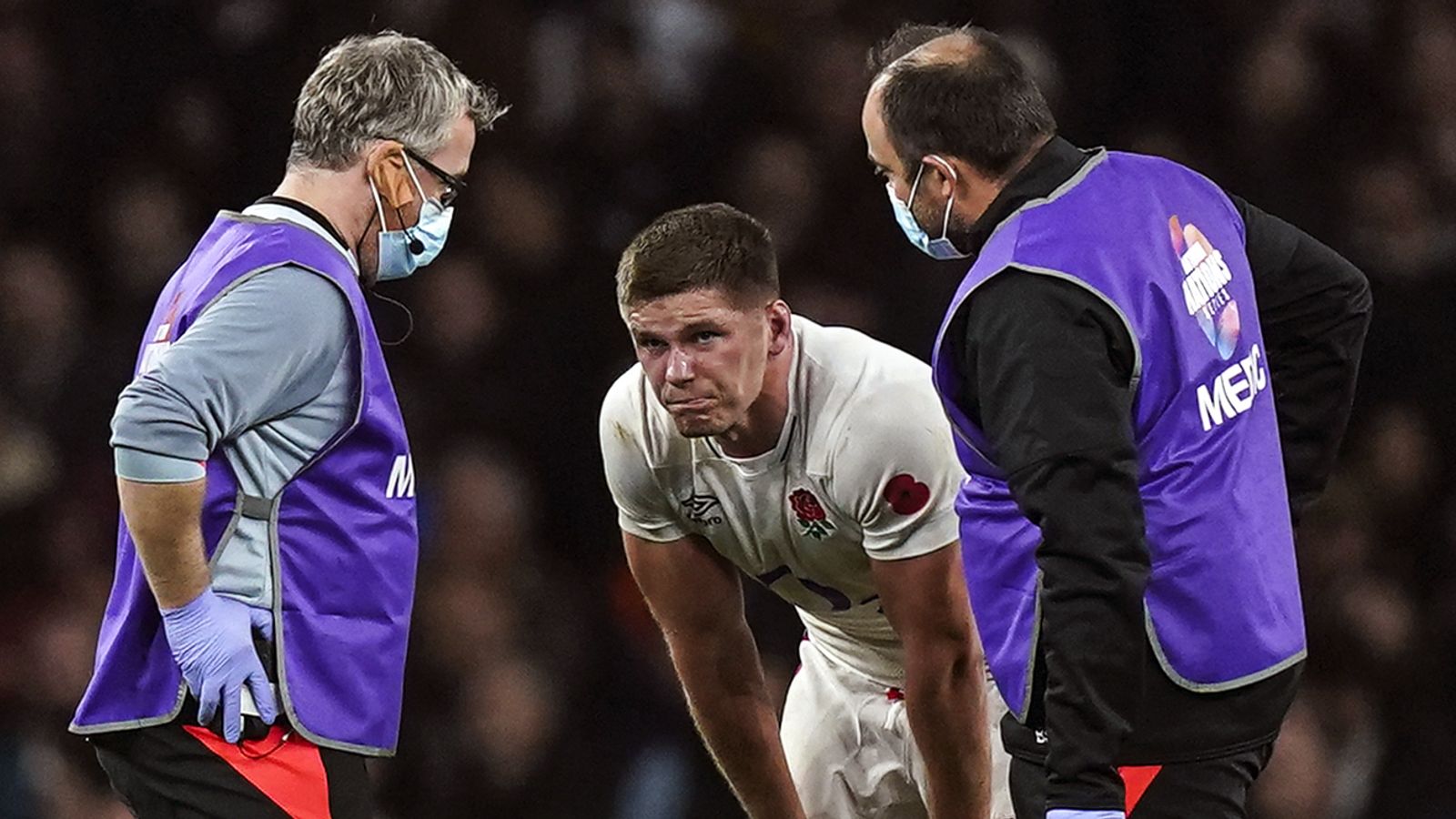 Owen Farrell's injury comeback stalls as concussion protocols rule ...